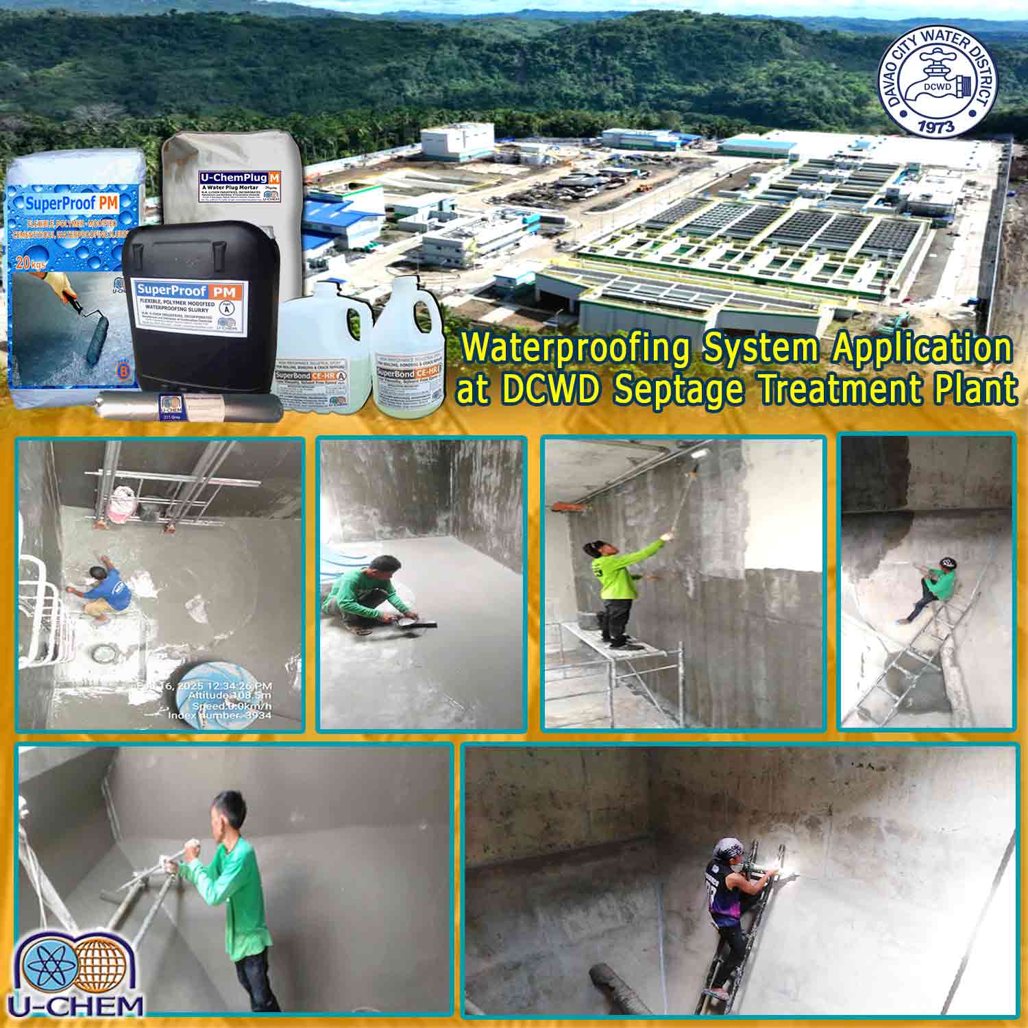 DCWD Septage Treatment Plant - M.M. U-Chem Industries, Inc.